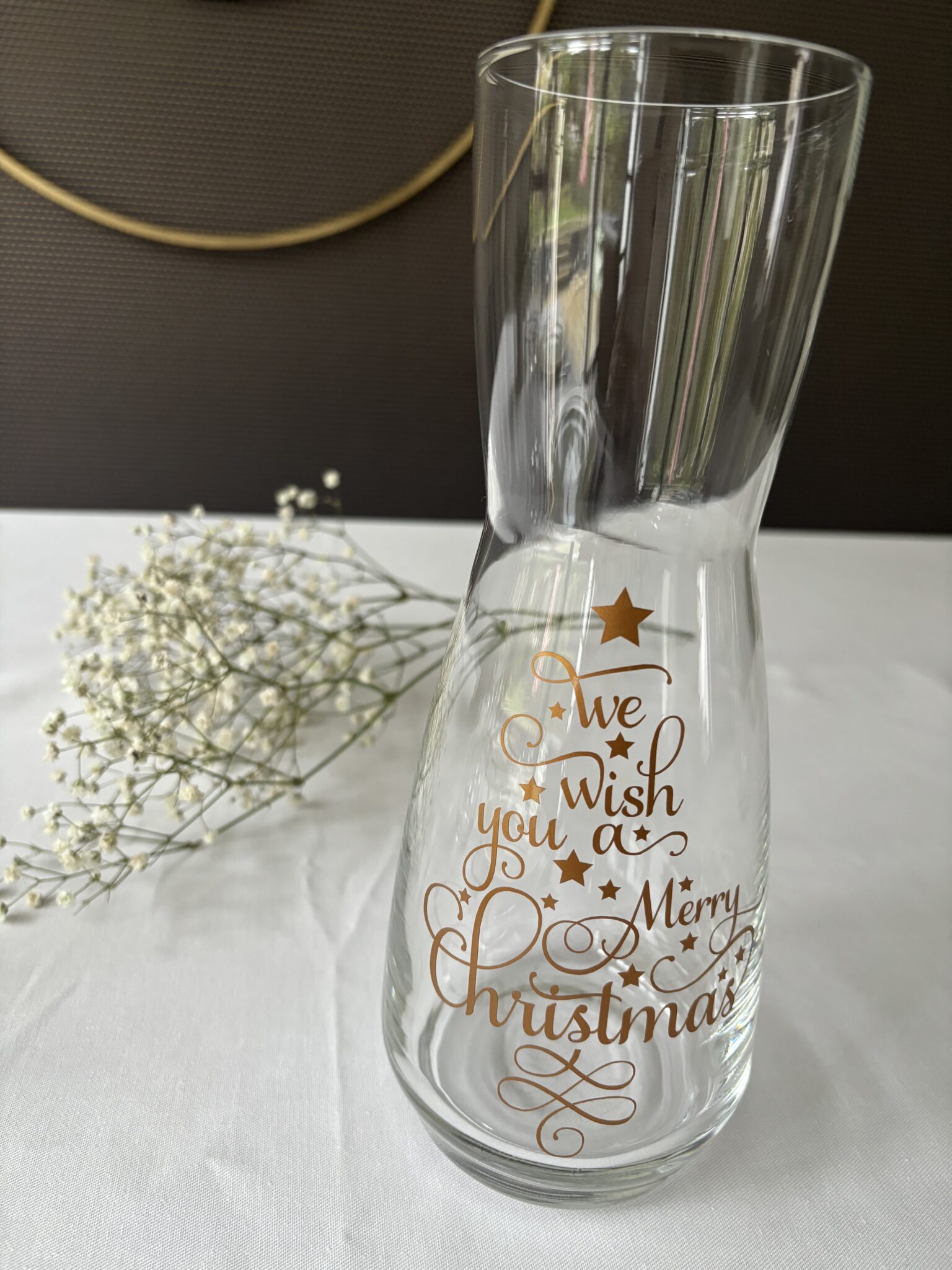 Les carafes Merry Christmas - Ô Sainte Patronne